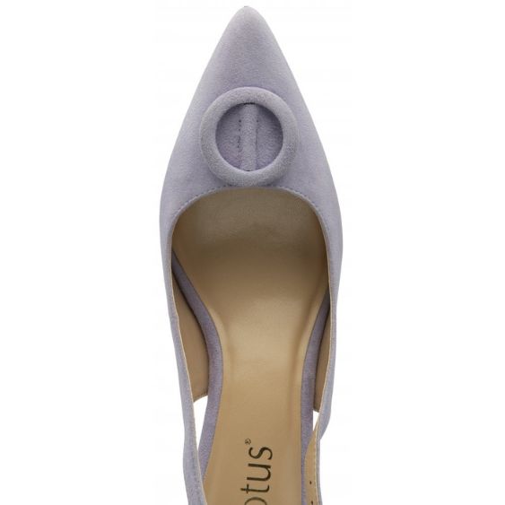 Lotus Delfina Lilac Suede Kitten Heel Shoe – Beryl's Shoes